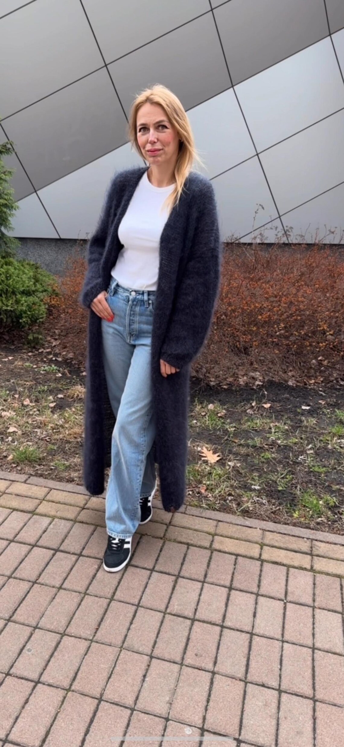 Long Mohair Cardigan, Fluffy Oversized Cardigan, Opent Front Chunky ...