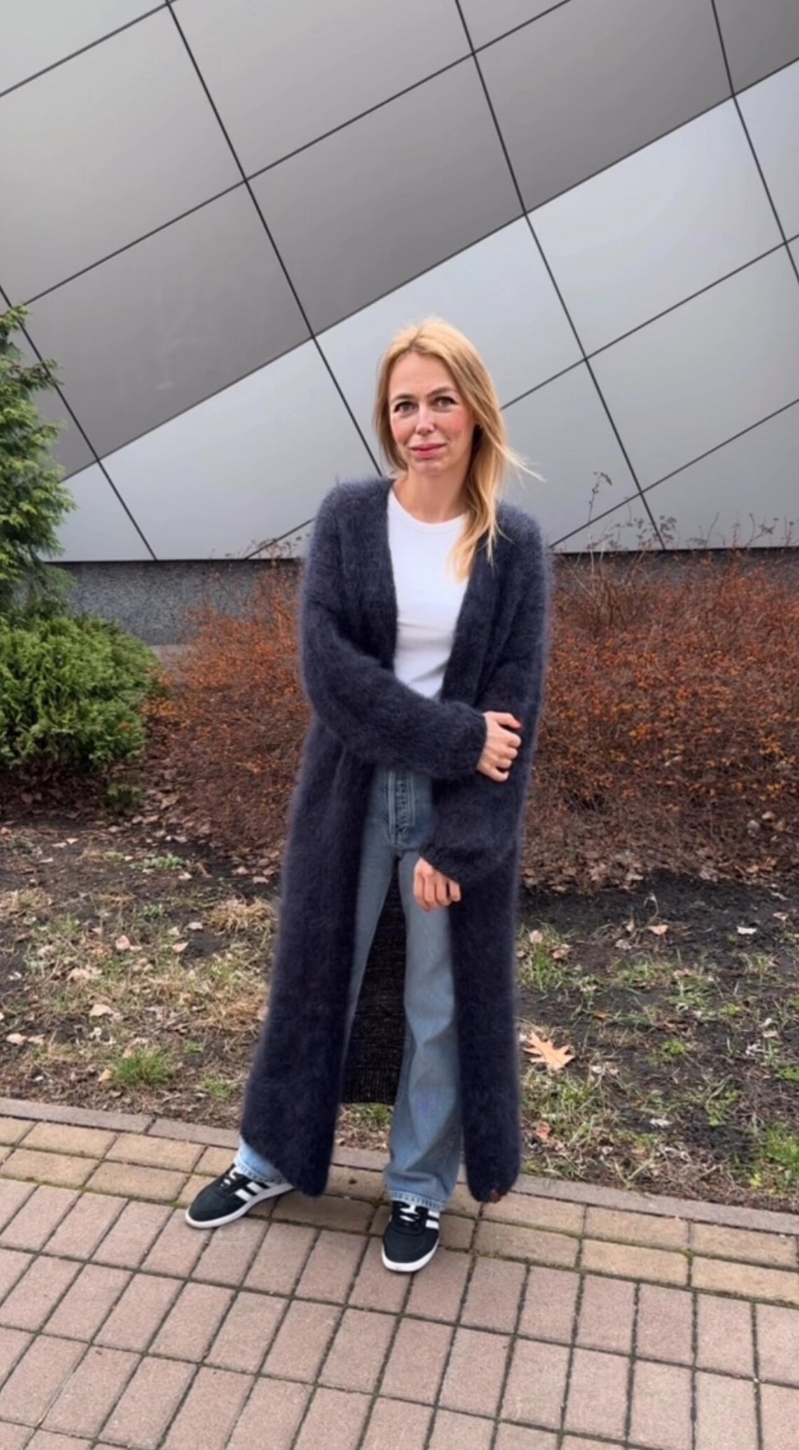 Long Mohair Cardigan, Fluffy Oversized Cardigan, Opent Front Chunky ...