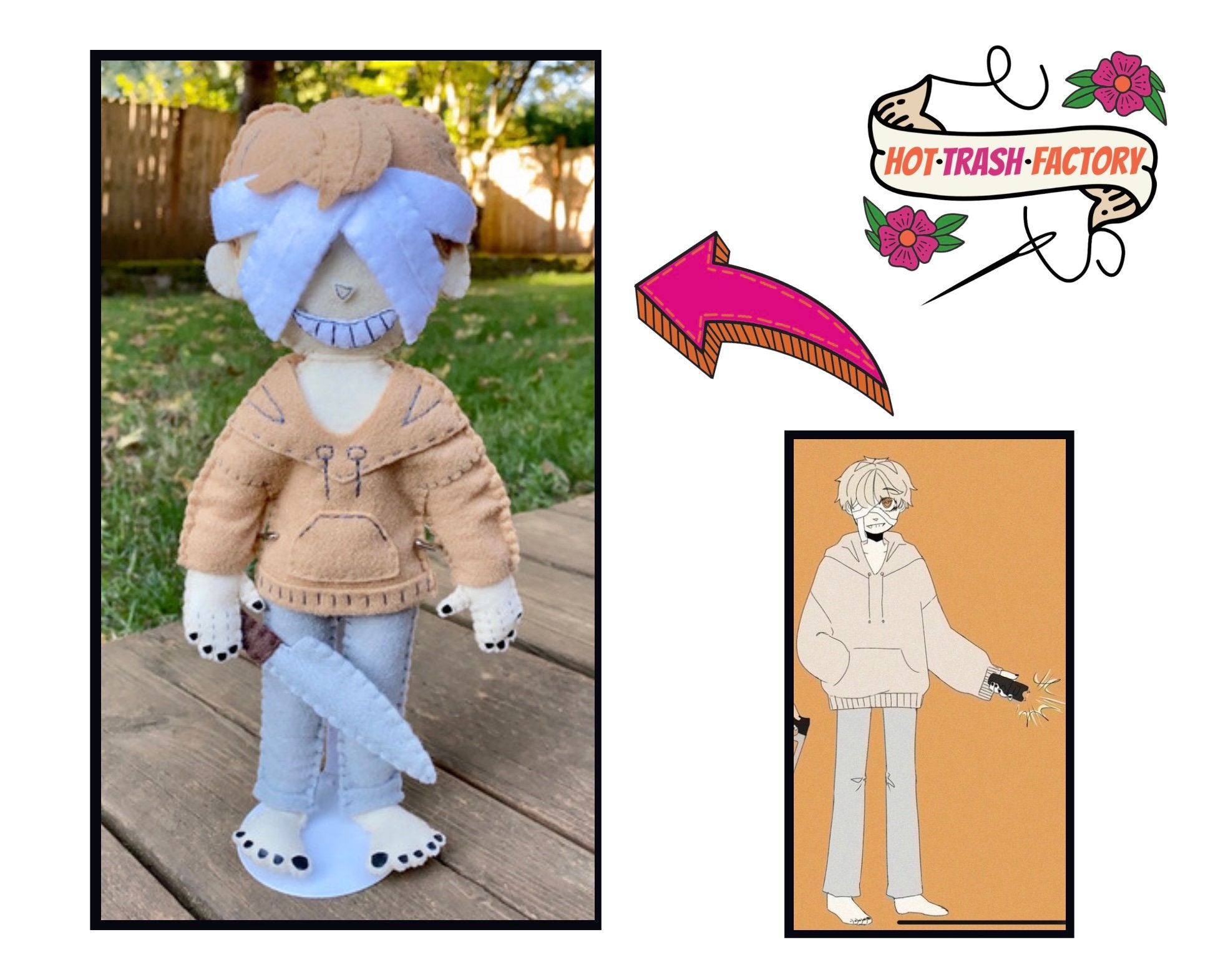 Custom Plush Commission Custom Stuffed Animal Personalized - Etsy