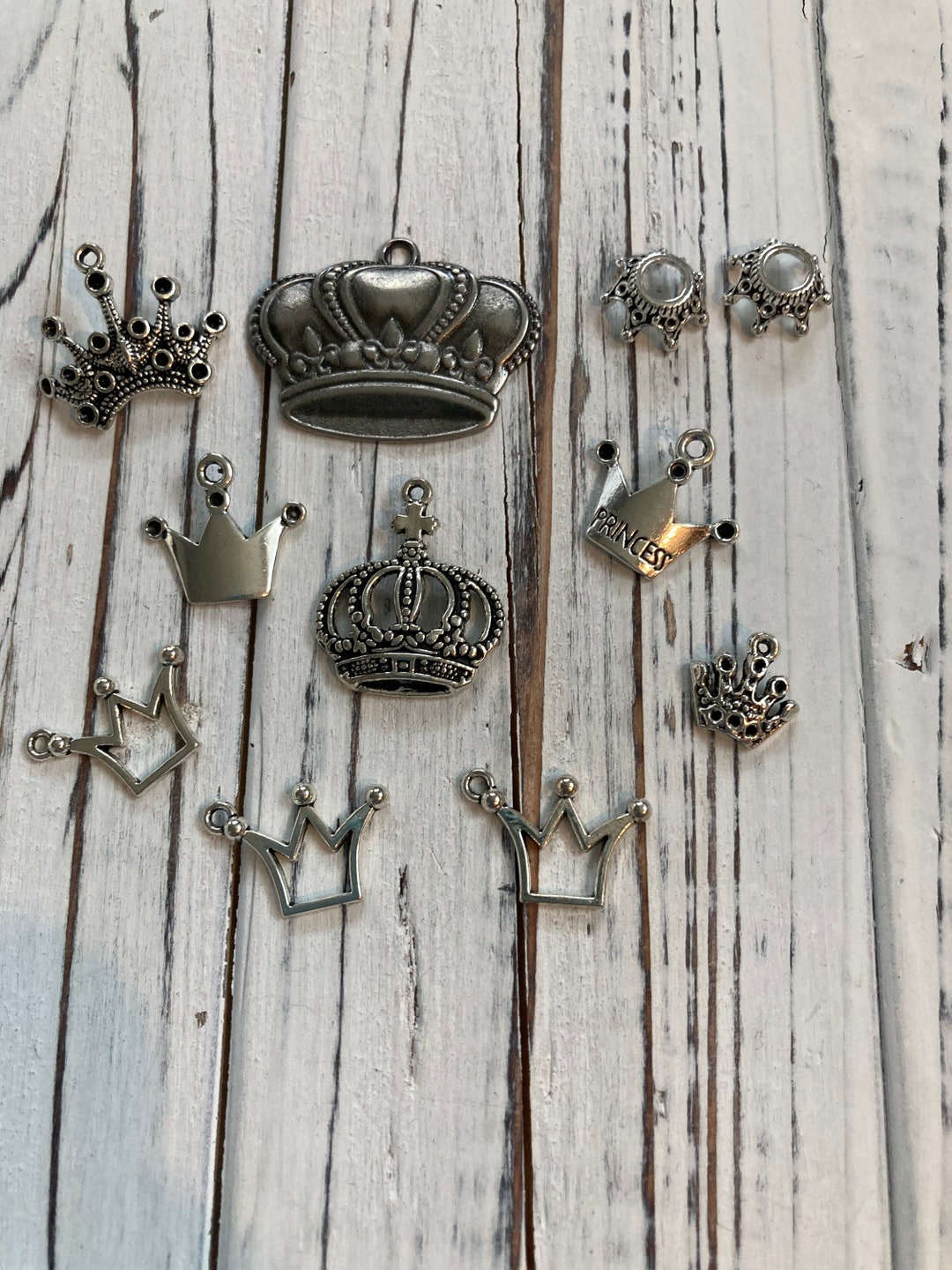 My De Stash Crown Charms - Etsy