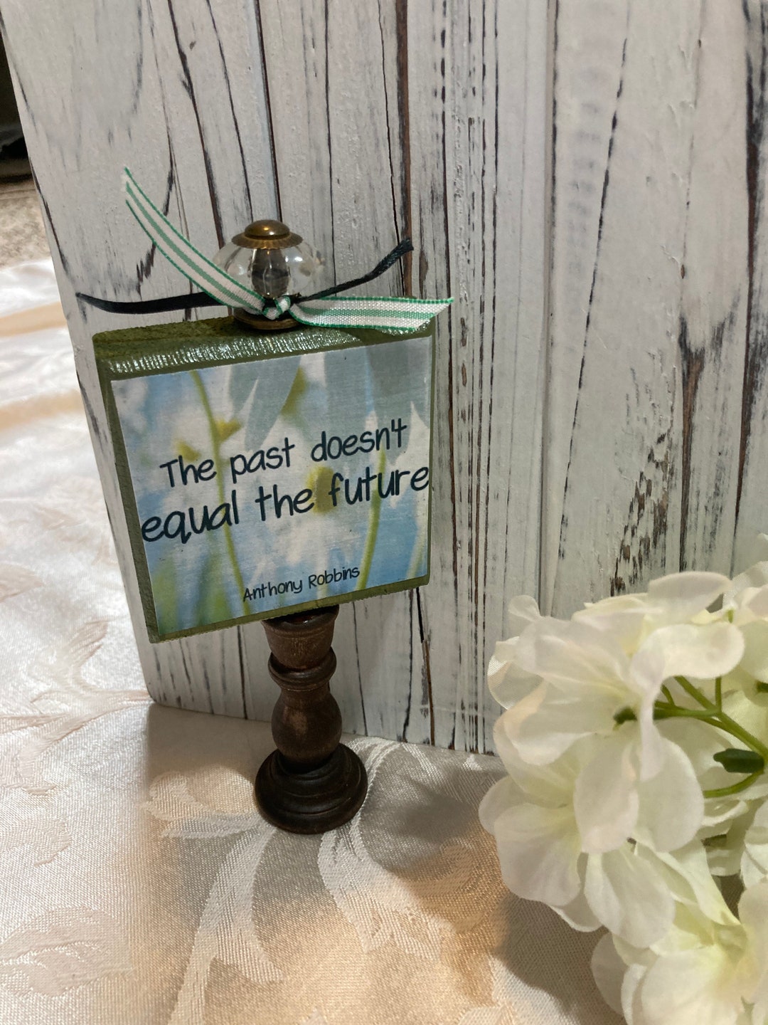 The Past Block Quote Decor - Etsy
