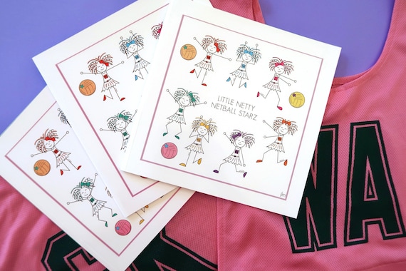 Netball Book by the Little Netty Netball Starz - Etsy Australia
