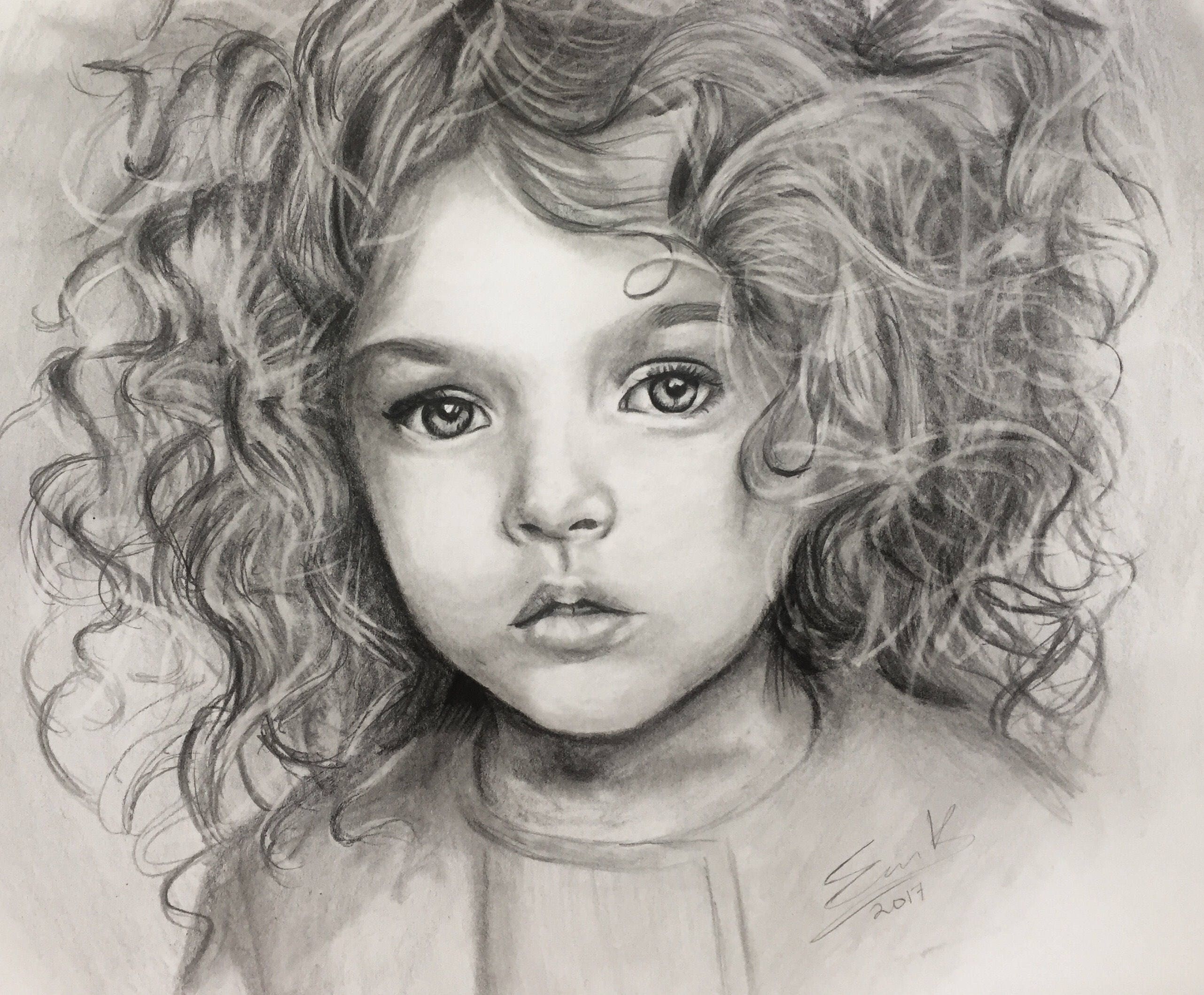 Custom Pencil Portrait, Original Sketch, Professional Drawing From ... Custom Pencil Portrait, Original Sketch, Professional Drawing From ...
