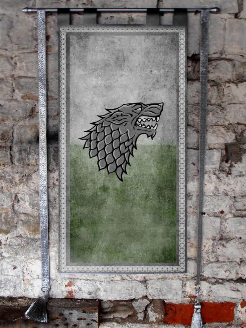 Stark Lifesize Banner Game of Thrones - Etsy