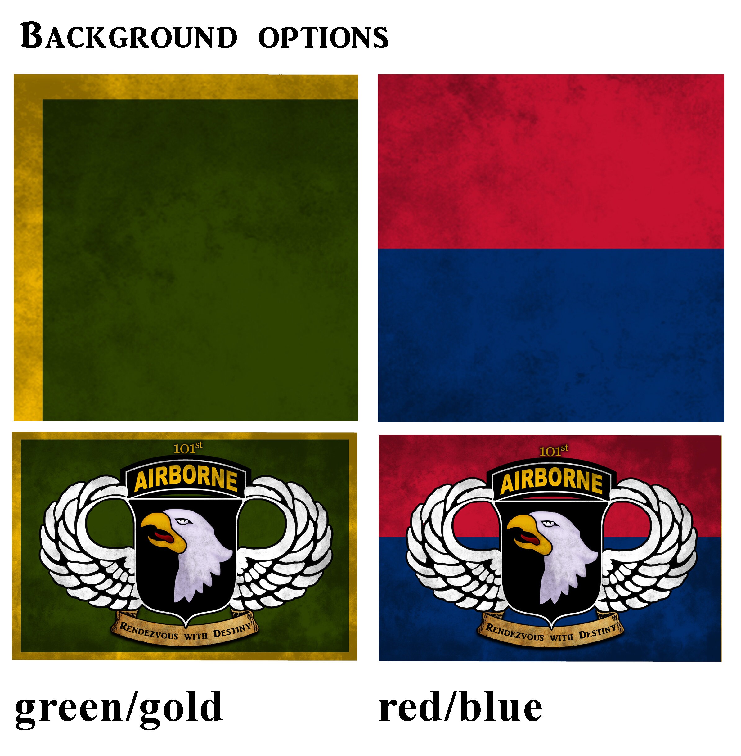 Screaming Eagles Flag - Etsy