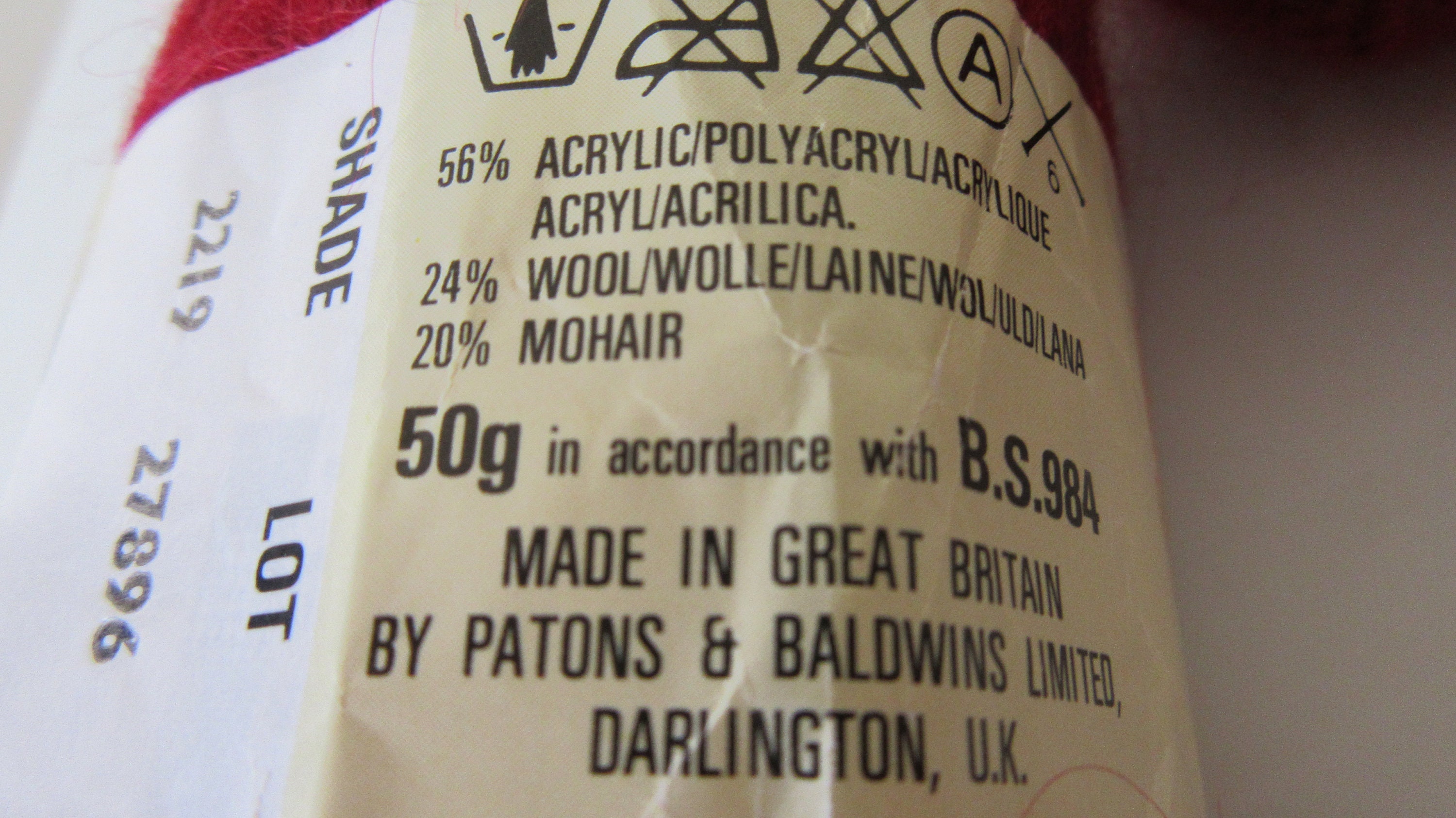 Vintage Knitting Wool. Vintage Patons Solo Chunky With Mohair - Etsy UK