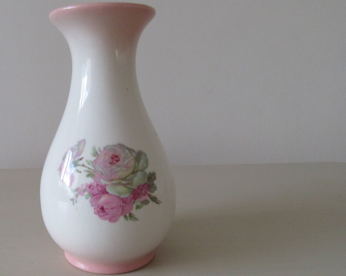 James Kent Old Foley Victoria Rose Small Posy Vase. James Kent - Etsy