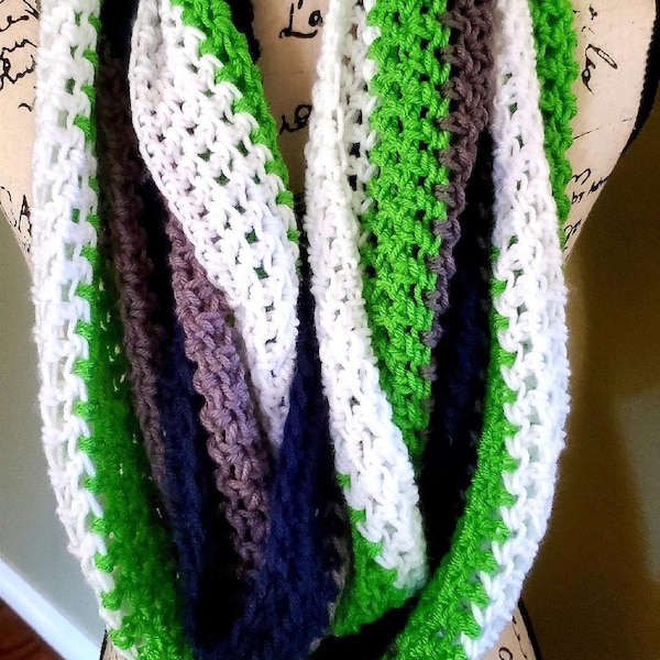Seahawks Scarf - Etsy