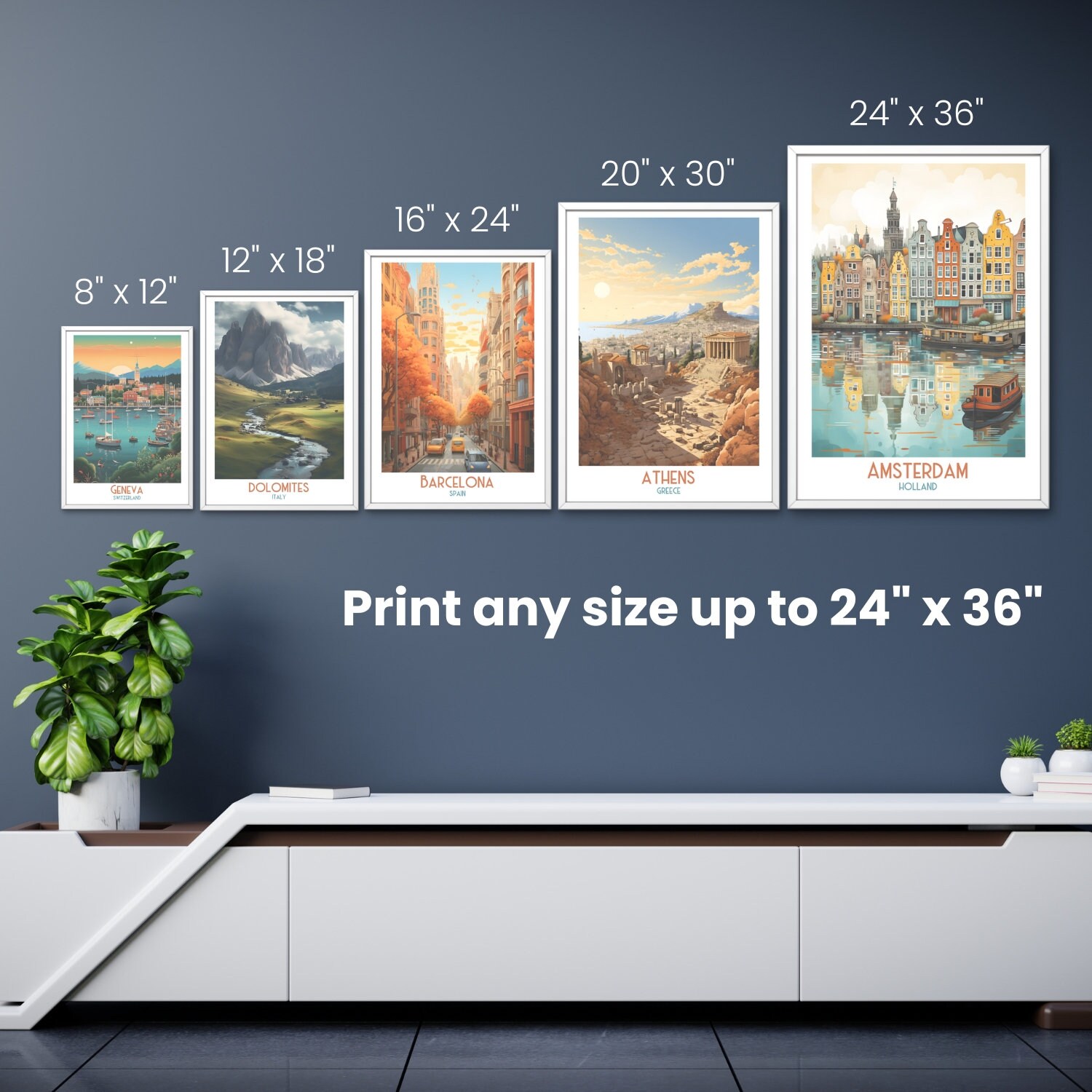 Nice France Travel Print, Nice France Travel Gift, Printable City ...