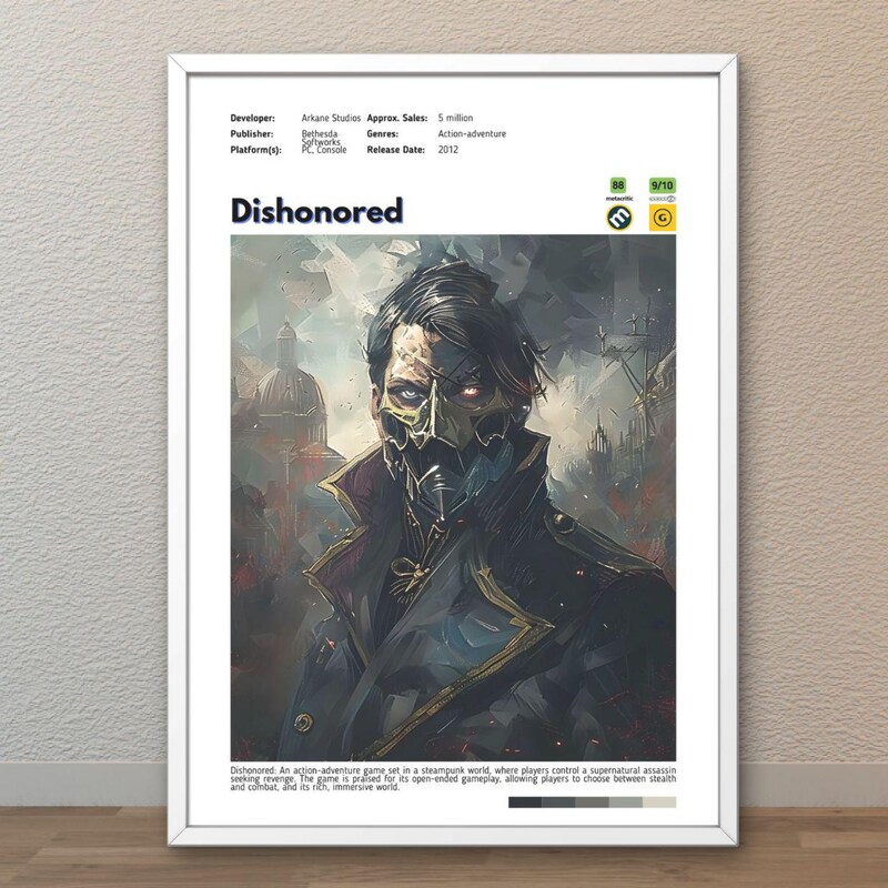 Dishonored - Etsy