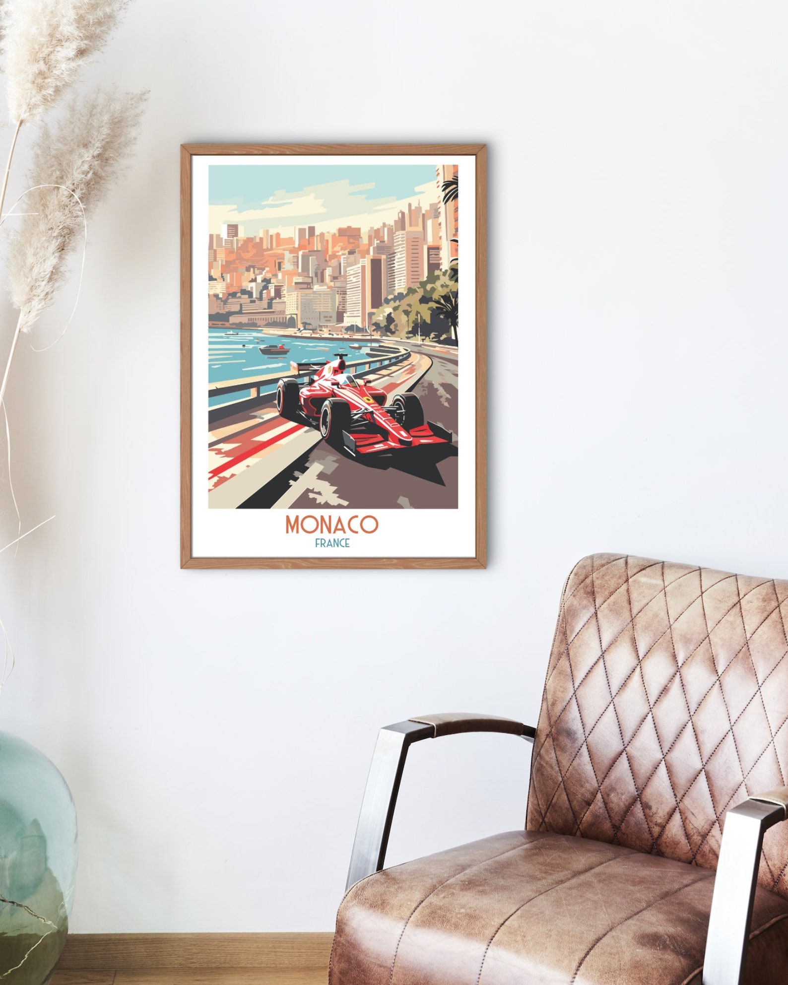 Monaco France Travel Print, Monaco France Travel Gift, Printable City ...