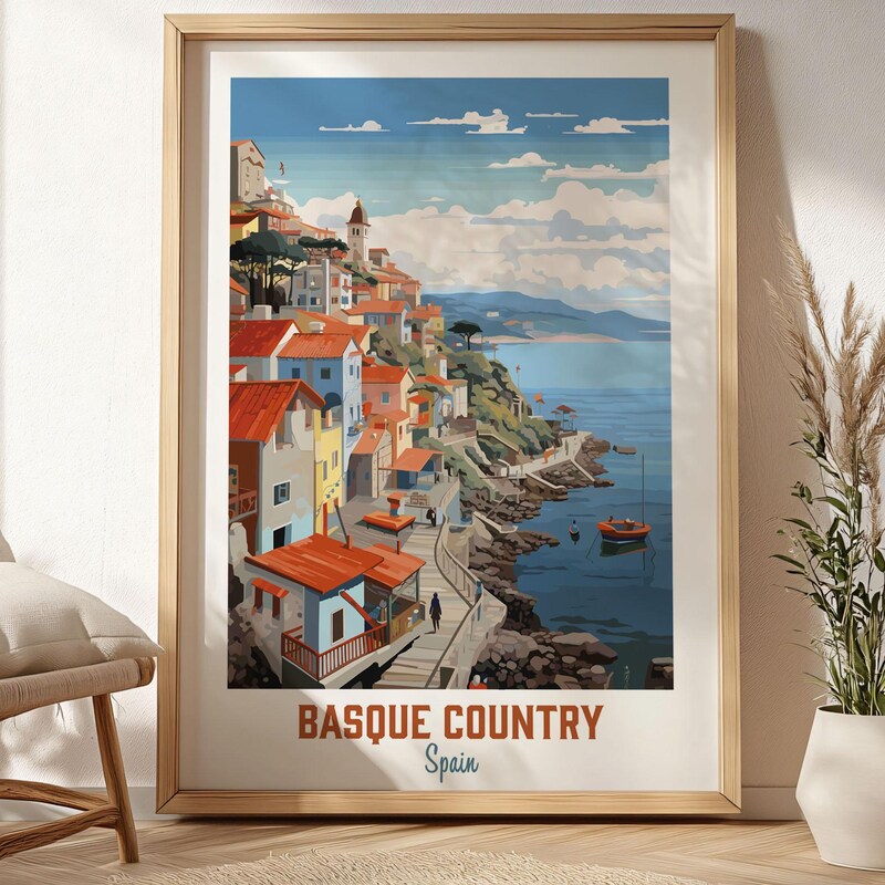 Basque Country Art - Etsy