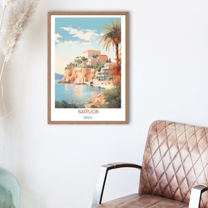Nafplion Greece Travel Print, Nafplion Greece Travel Gift, Printable ...