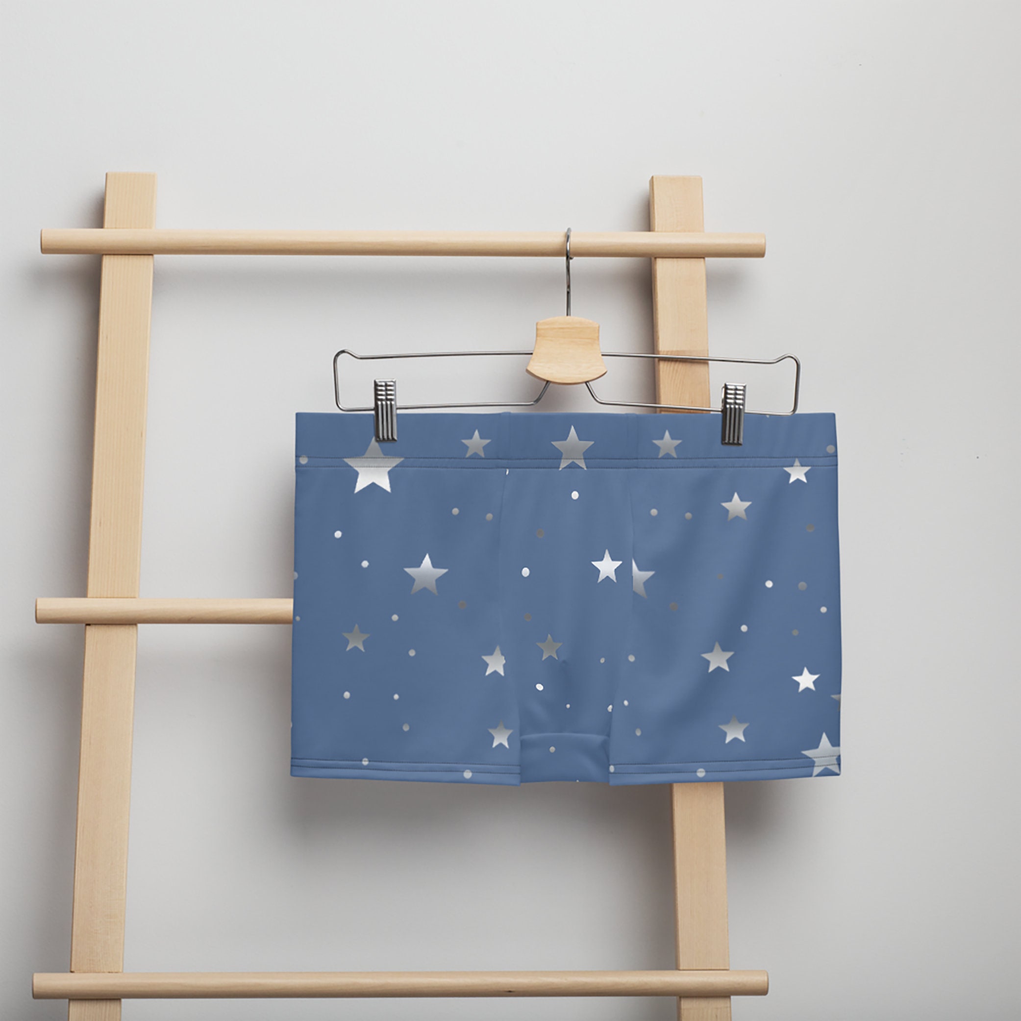 Starry Night Sky Men's Boxer Briefs: Comfortable Mid-rise Underwear ...