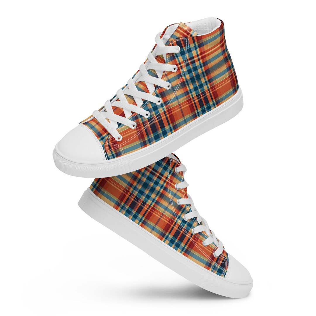 Scholar's Gambit - Men’s High Top Canvas Shoes - Etsy