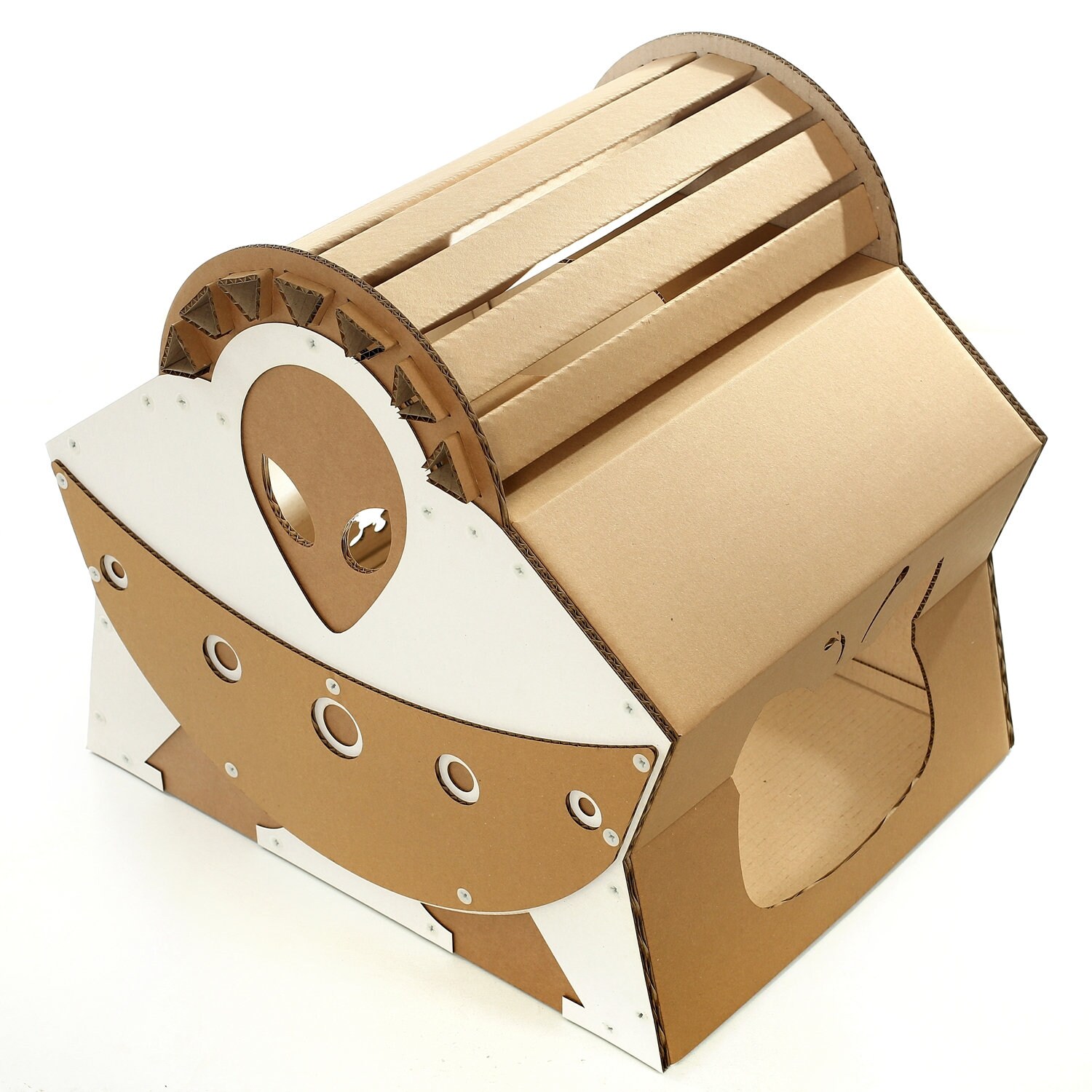 UFO Alien Spacecraft Cardboard Cat House - Etsy
