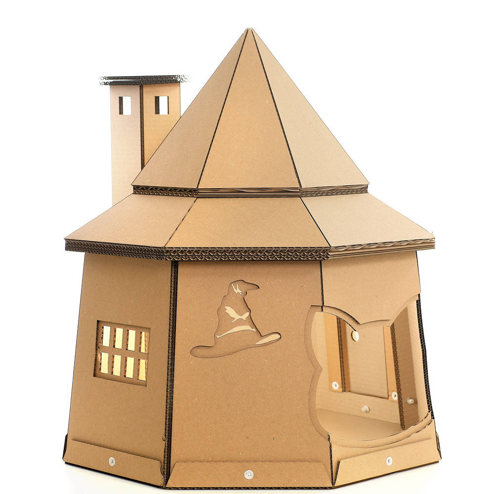The Good Giant Cardboard Cat House - Etsy UK