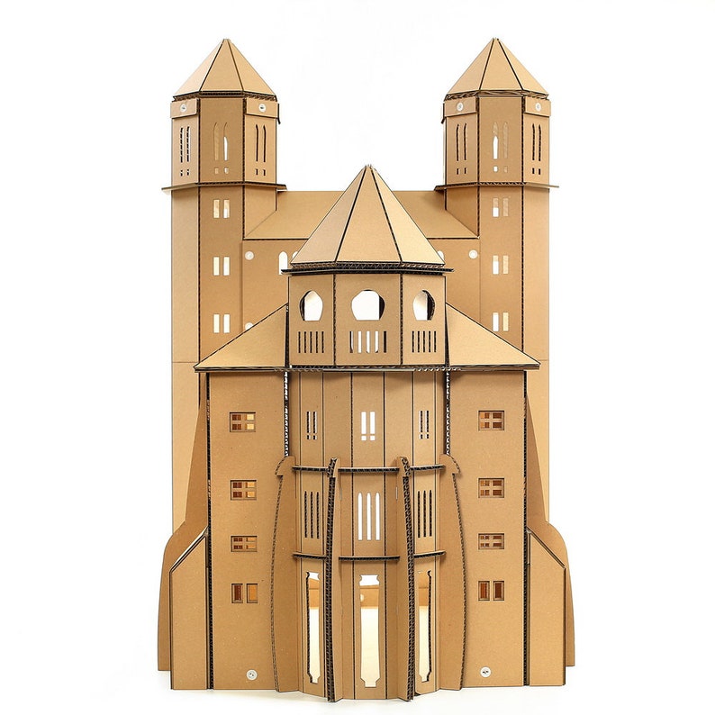 St. Paul's Church Cardboard Cat House | Etsy UK