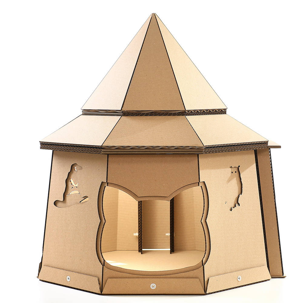 The Good Giant Cardboard Cat House - Etsy UK