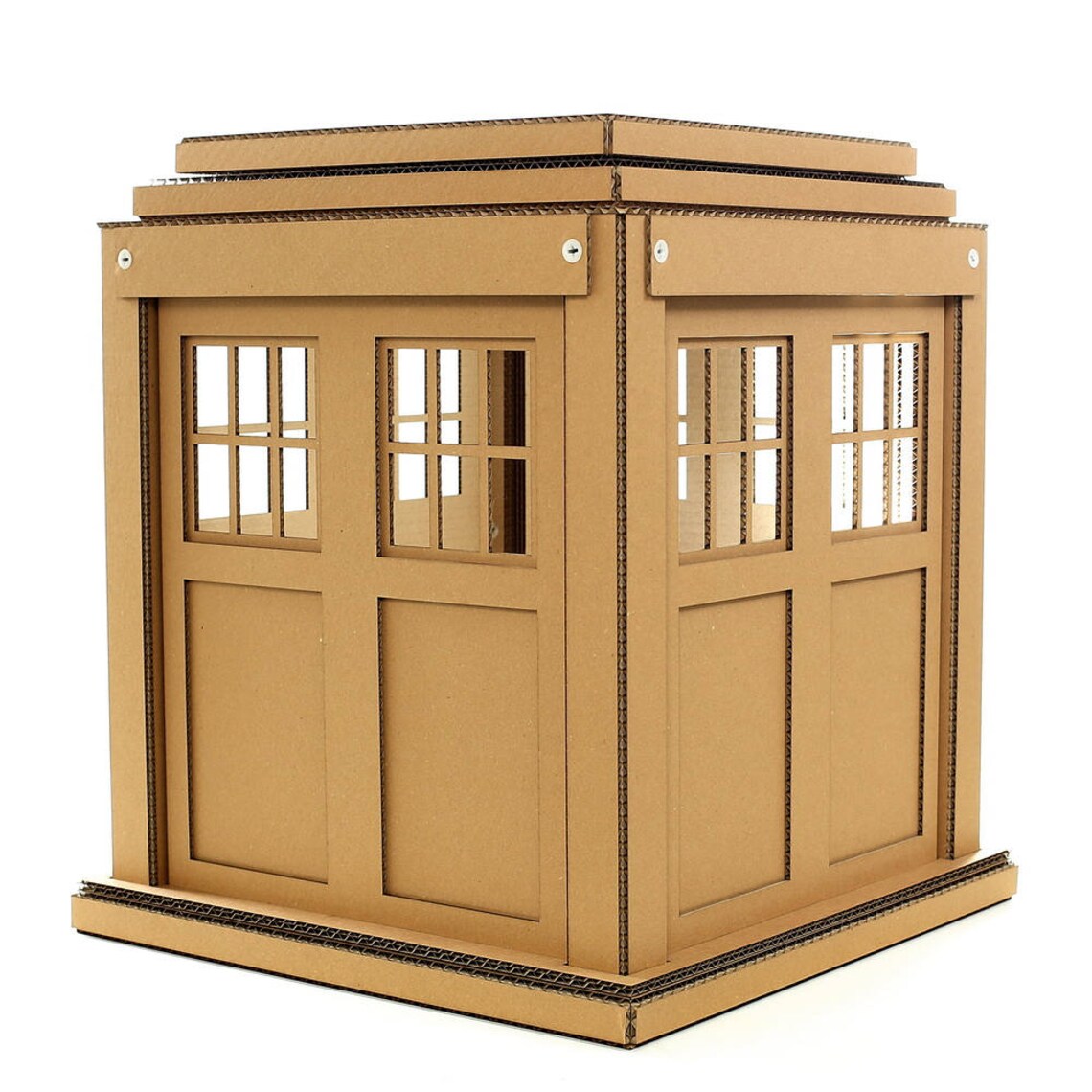 Dr. Who Tardis Cardboard Cat House - Etsy