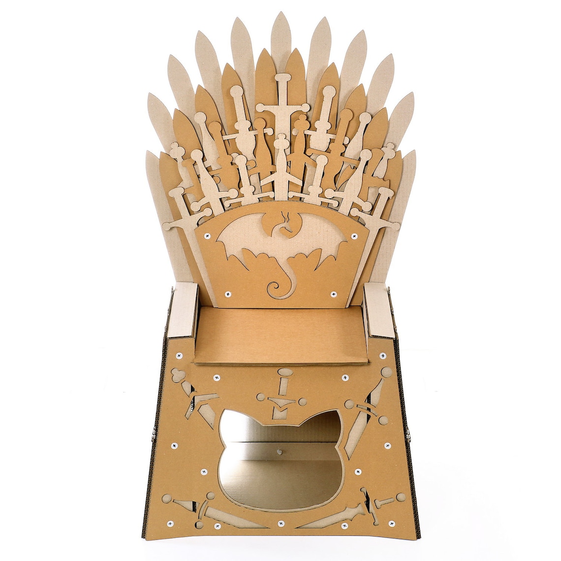 Iron Throne Cardboard Cat House - Etsy Canada