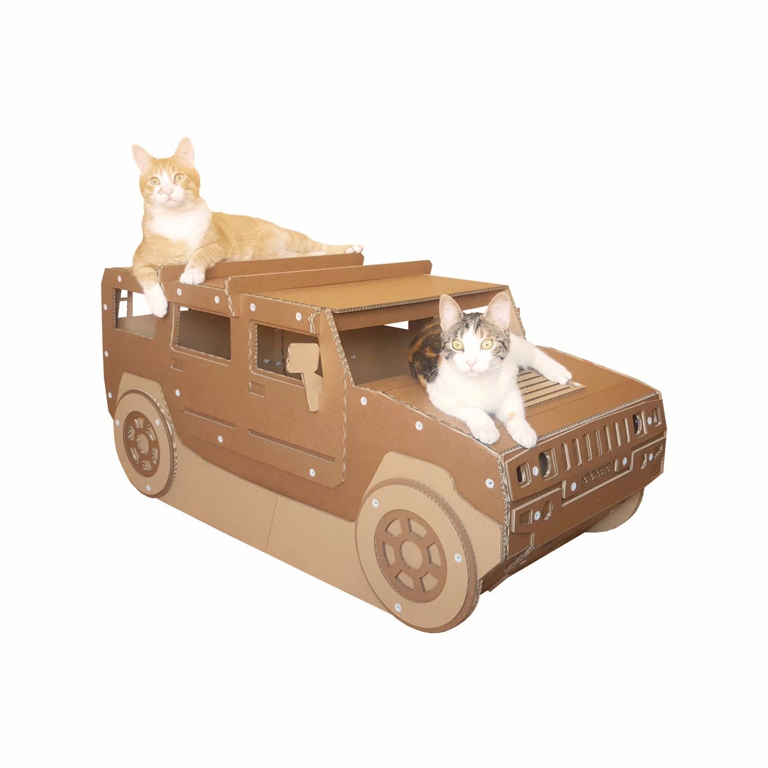 Hummer H3 Cardboard Cat House | Etsy UK