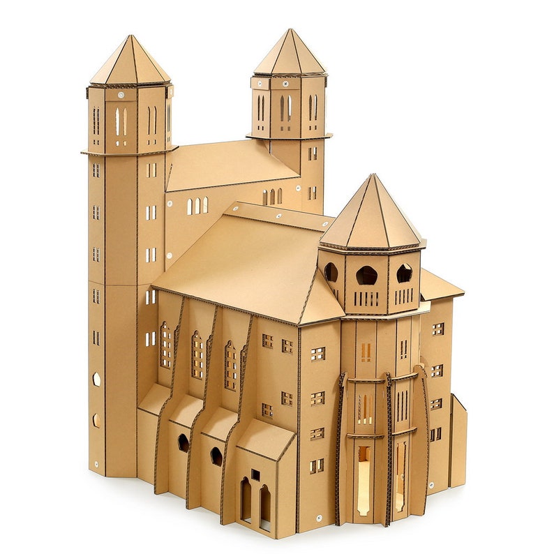 St. Paul's Church Cardboard Cat House | Etsy UK