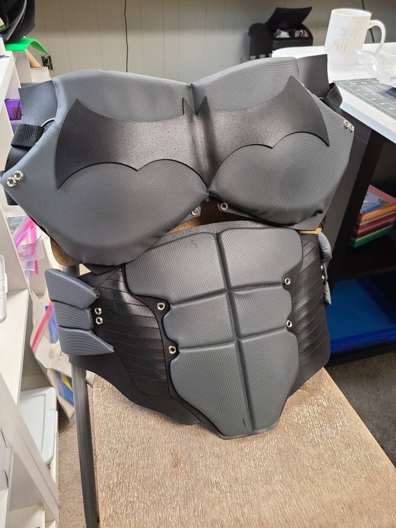 Premium Batman Chest Abs and Rib Armor - Etsy