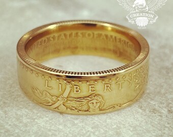 1 Oz Gold Ring | Etsy