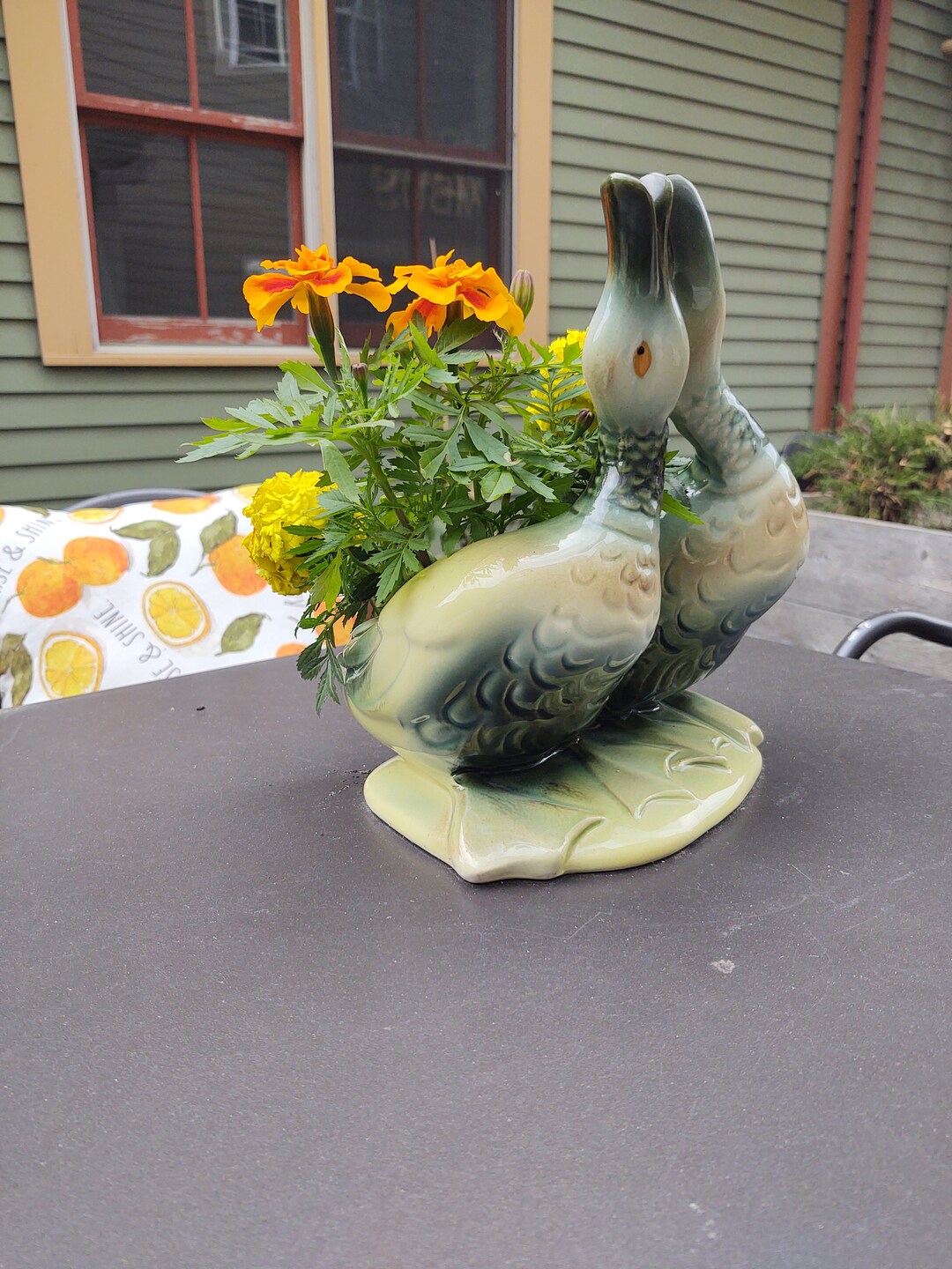 Hull Pottery Double Duck Planter - Etsy