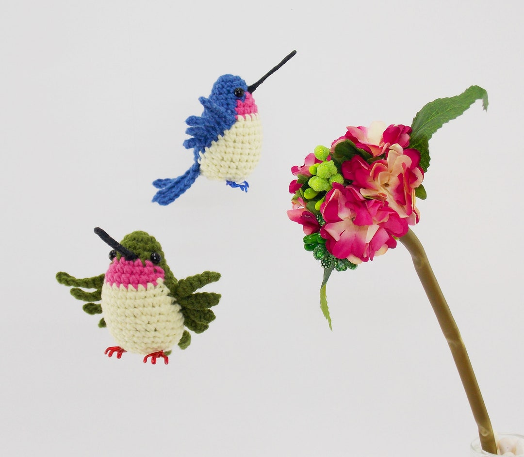 Amigurumi Crochet Pattern Tiny Hummingbird / Crochet Pattern Colibri ...