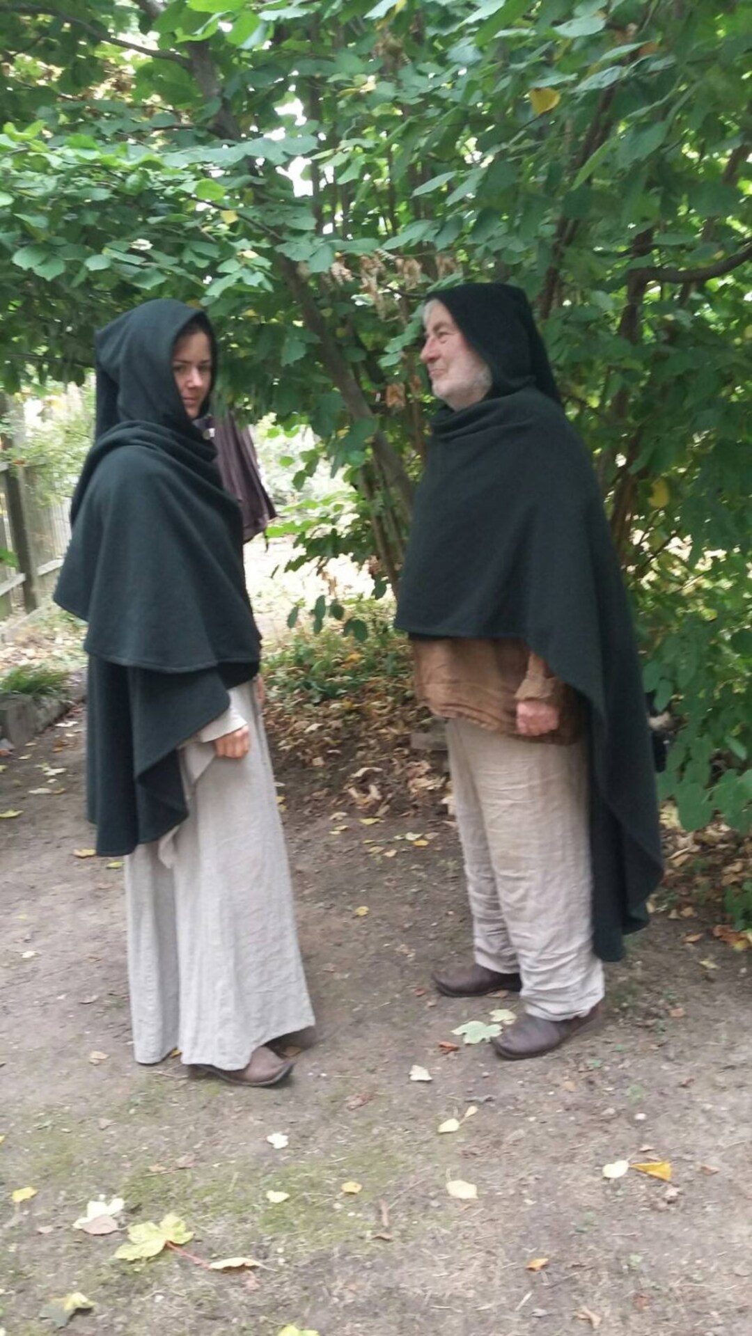Cloak Medieval Green, Cape Medieval, Pointed Hood Cloak, Cloak, Green ...
