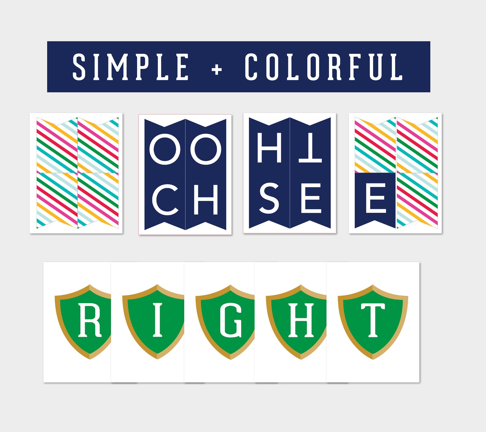 Choose the Right, Banner, CTR Shield, Lesson Helps, LDS Primary ...