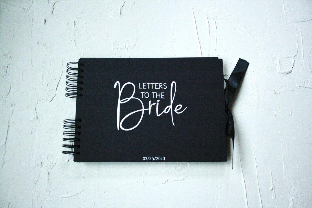 Letters to the Bride Book Advice for the Bride to Be Bridal - Etsy