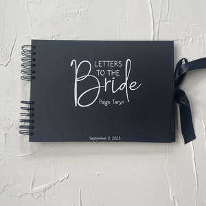 Letters to the Bride Book, Advice for the Bride to Be, Bridal Shower ...