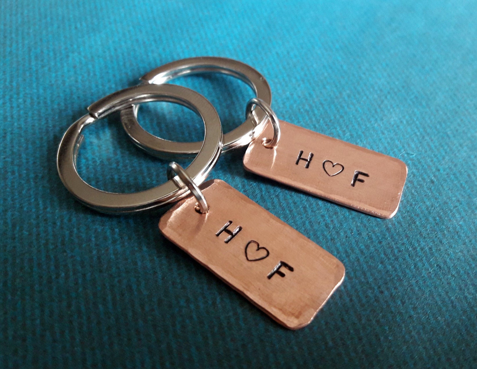 Couples Keychain Set Personalized Couples Gift Boyfriend - Etsy