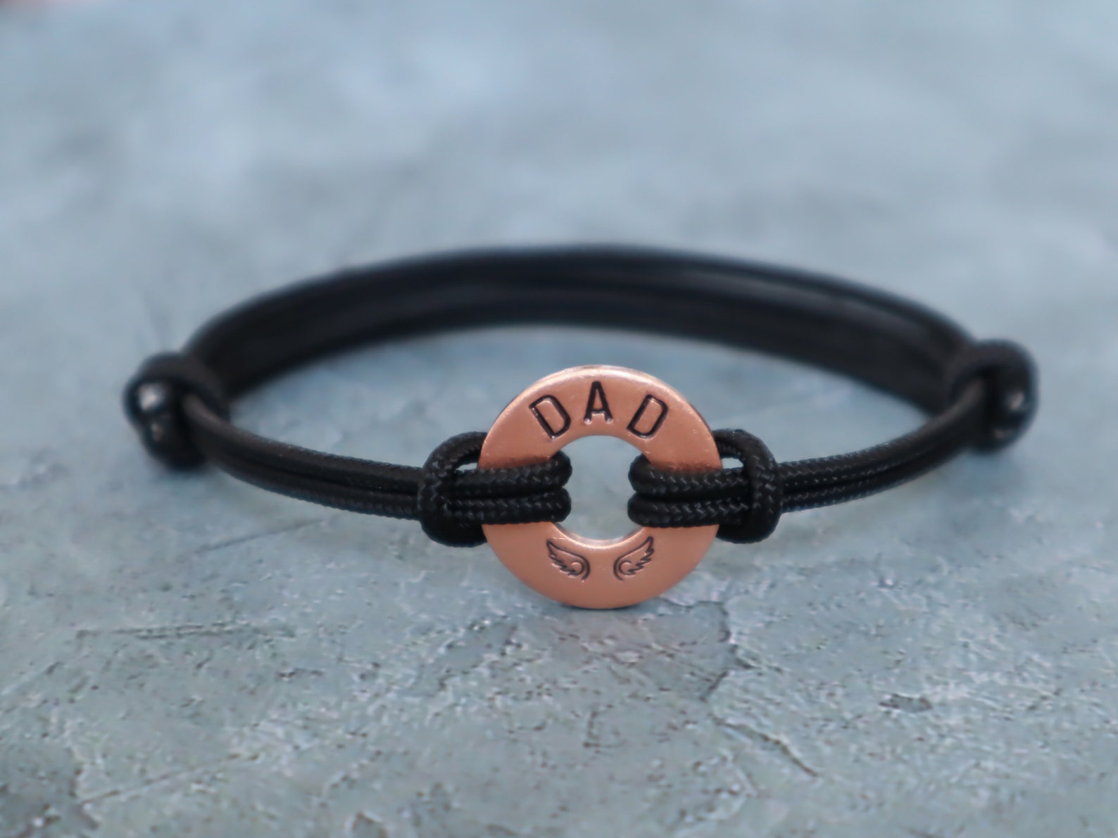Personalized in Loving Memory of My Dad Memory Bracelet - Etsy