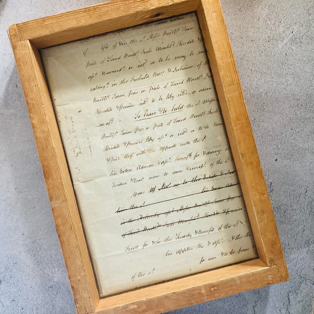 Vintage Shadow Box Frame Display Box - Etsy