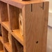Hand-crafted Tic-tac-toe Shelf - 18"x18"x4" - Cherry Wood, Walnut, and ...