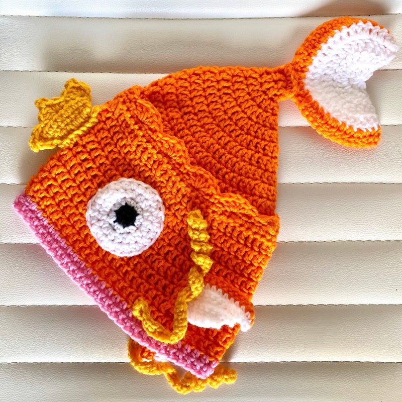 Crochet Fish Hat - Etsy