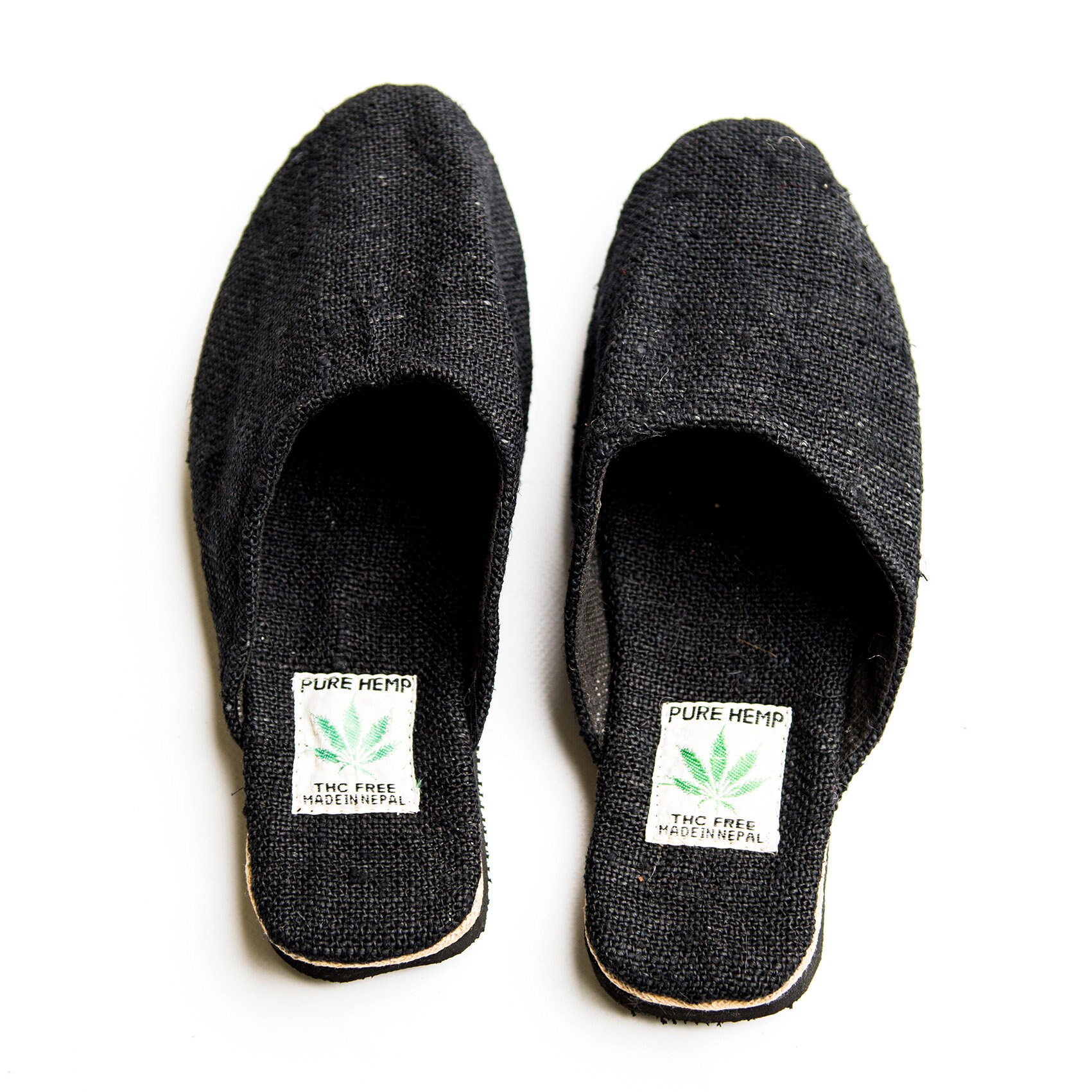 Hemp slippers in Bordeaux with rubber sole beautiful unisex | Etsy