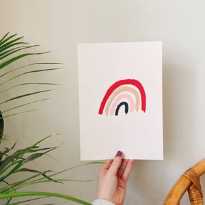 A4 Rainbow Print - Etsy