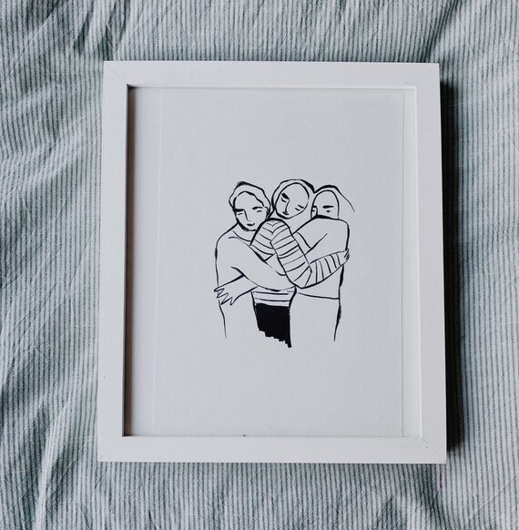 Girl Gang Print | Etsy