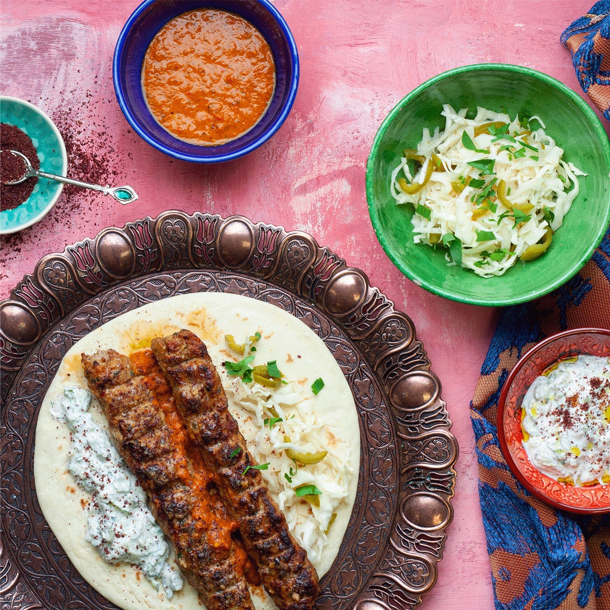 The Spicery's Mezze Legend Cookbook Kit - Etsy UK