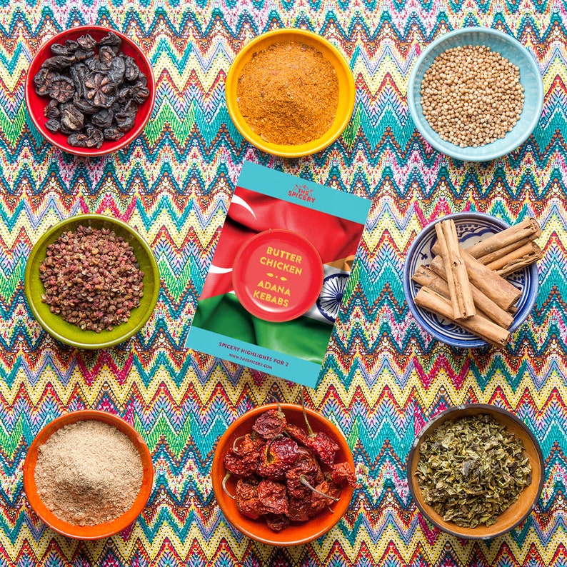 Three Month Spicy Recipe Kit Subscription for Two People - Etsy