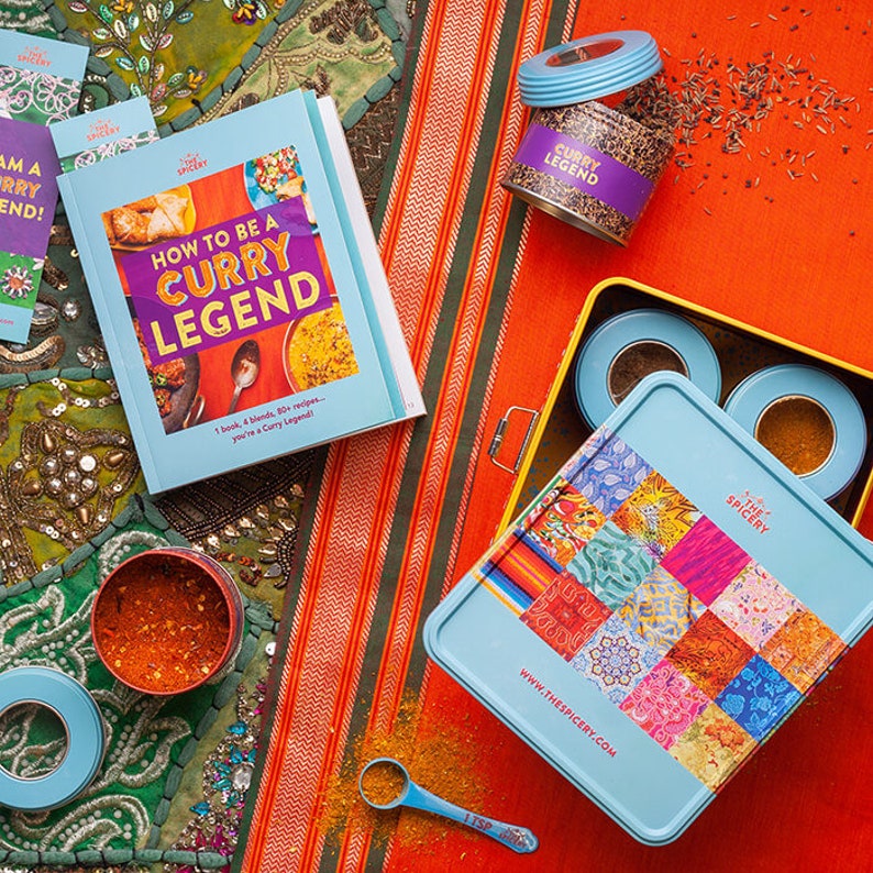 The Spicery's Curry Legend Cookbook Kit - Etsy UK