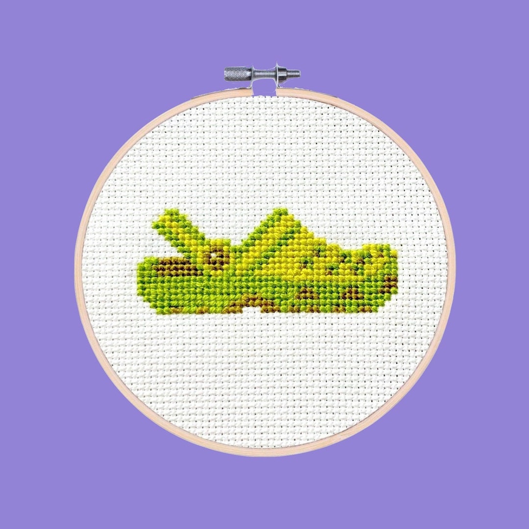 PDF Funky Clog Cross Stitch Pattern - Etsy