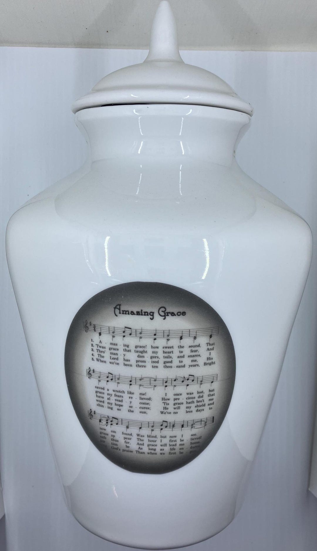 Religious Urn, Amazing Grace, Amazing Grace Urn, Spiritual Urn - Etsy