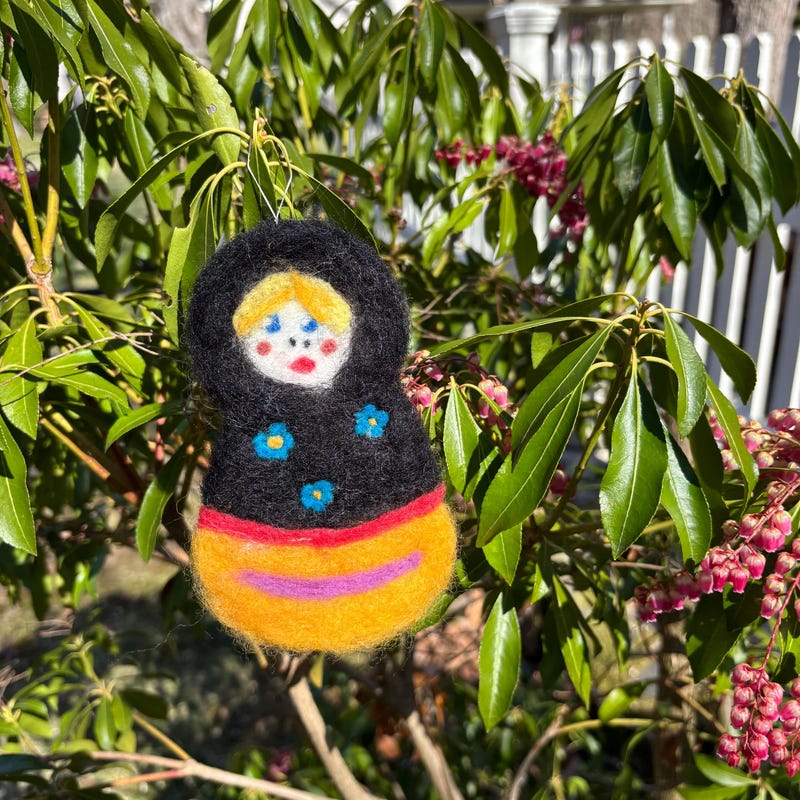 Felt Russian Doll - Etsy