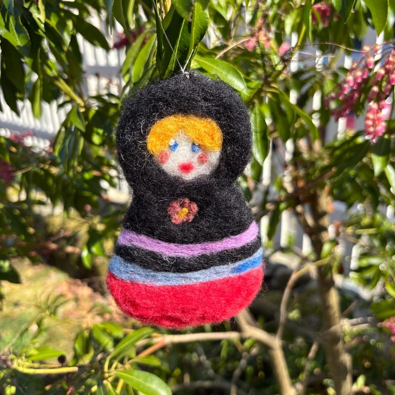 Felt Russian Doll - Etsy